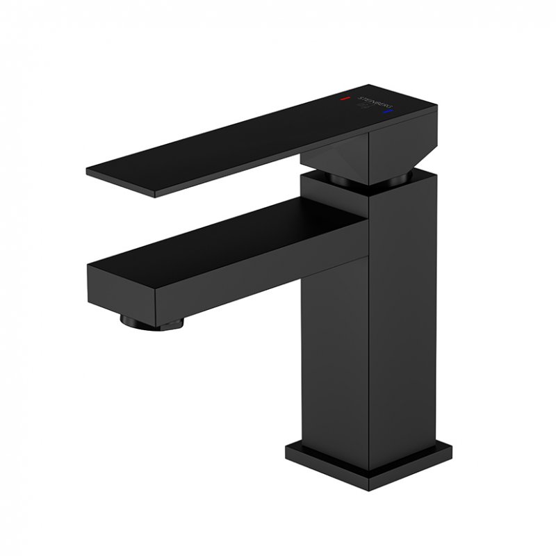 Blandebatteri: Steinberg servantbatteri 160 matt svart